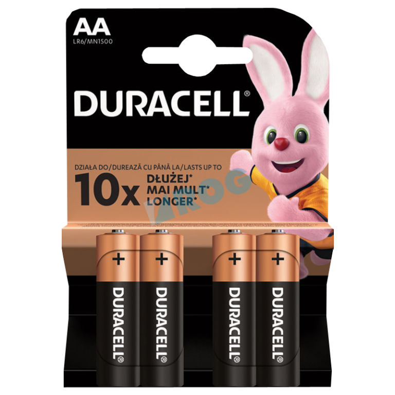 Baterija Duracell LR6 4/1 MN1500 AA | ROG